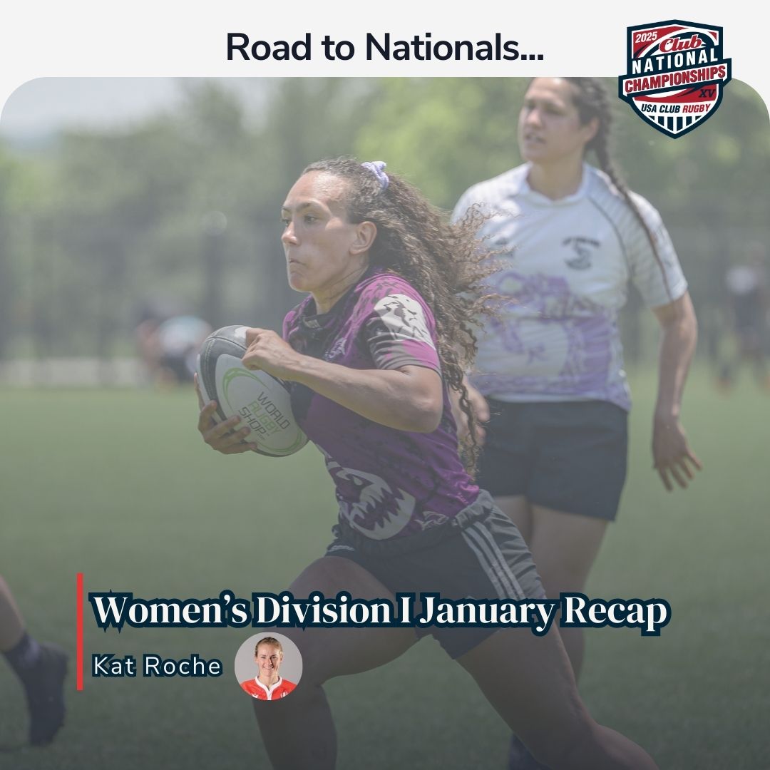 Women's Division 1 - January 2025 Recap - USA Club Rugby